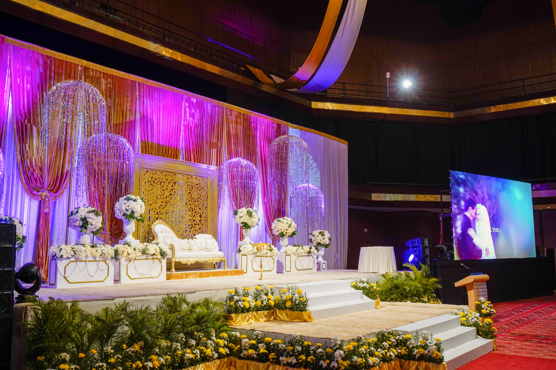 Wedding Reception Ceremony Banquet Event Space Hall Ballroom Kuala ...